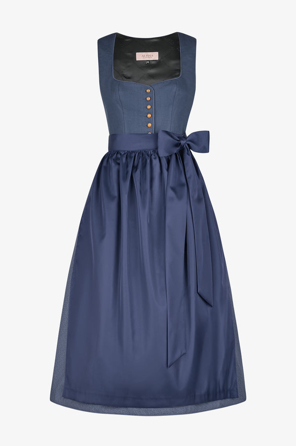 Dirndl Nora in Blau | Tracht À Porter